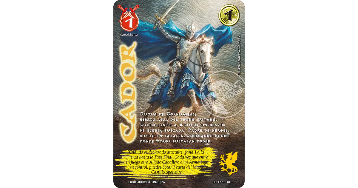 Cador - Singles primera Era - Mitos y Leyendas