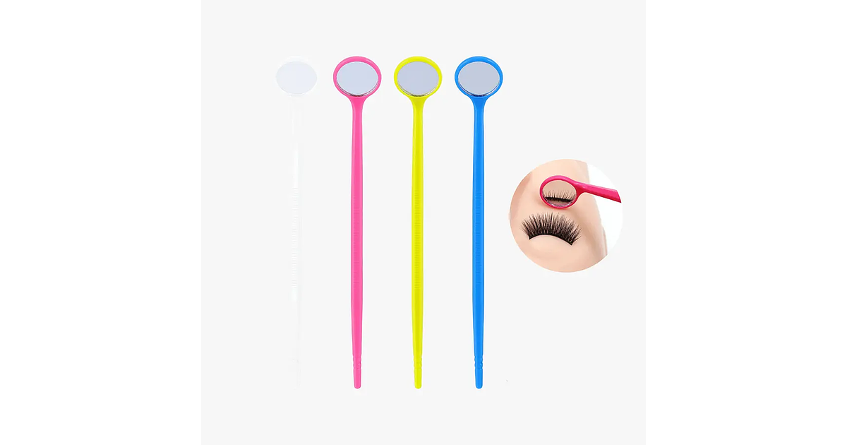 Espejo verificador de plastico