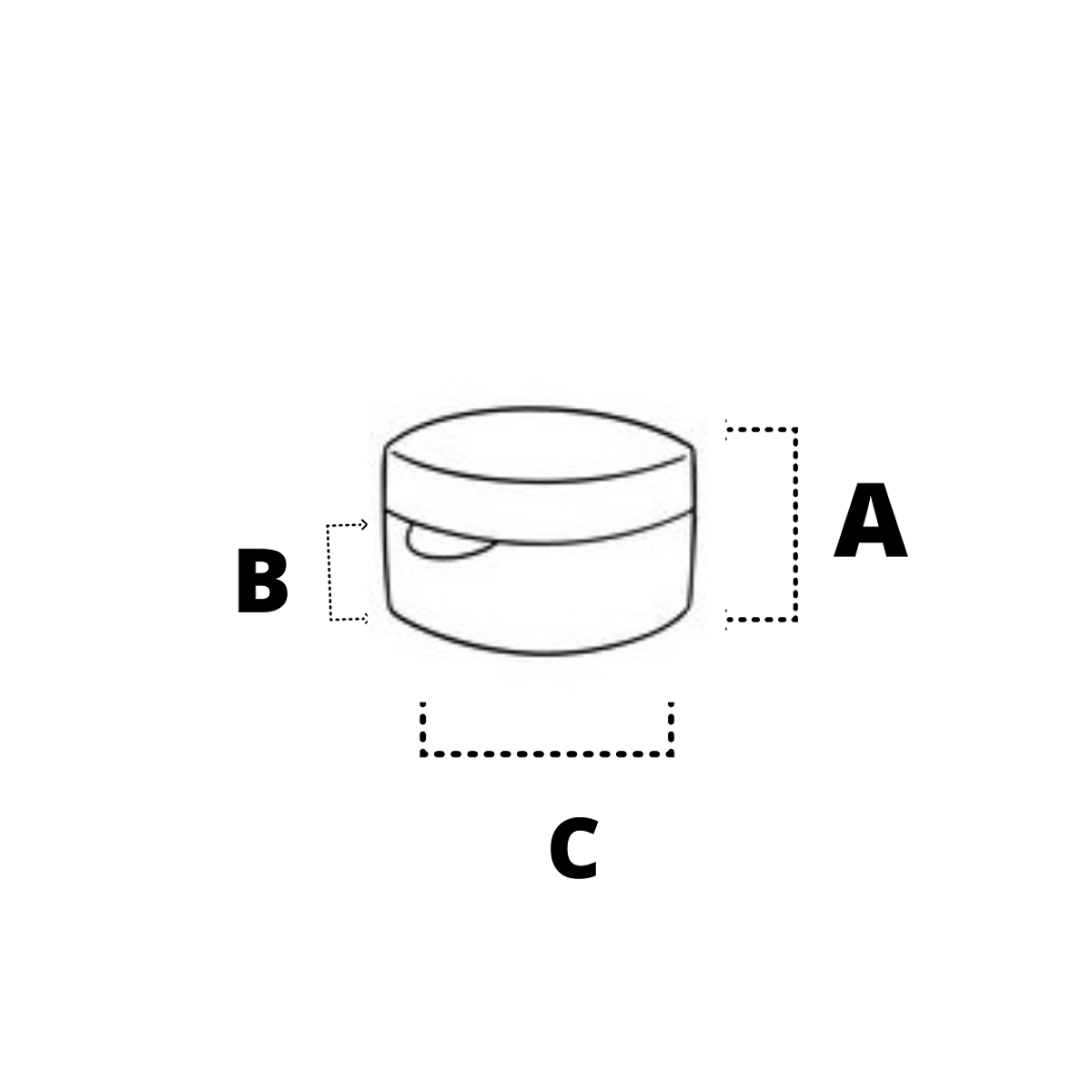 TAPA 28/410 FLIT-PUSH2 TRANSPARENTE LISA