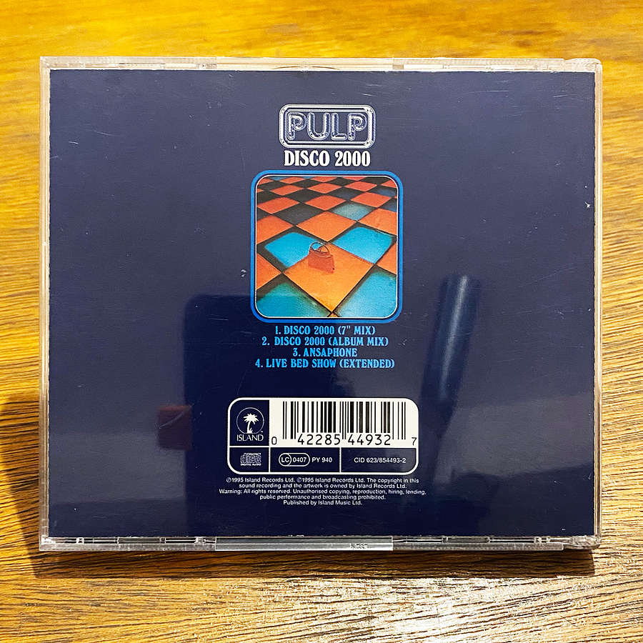 Pulp - Disco 2000 (CD1)