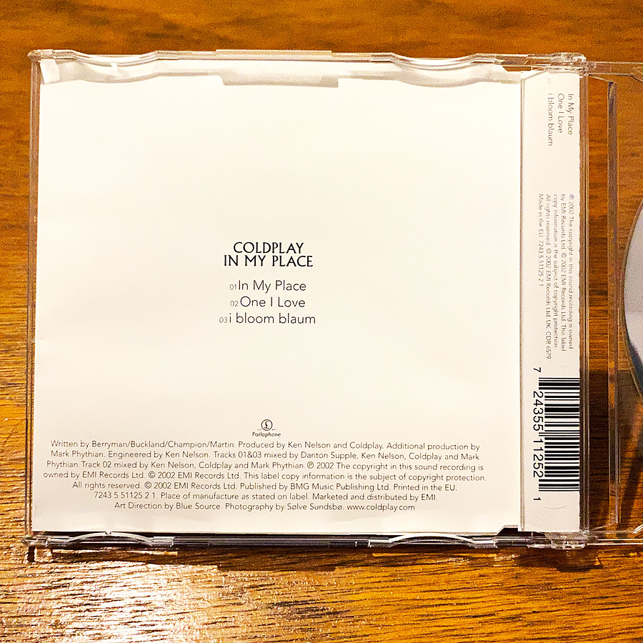 Coldplay - In My Place