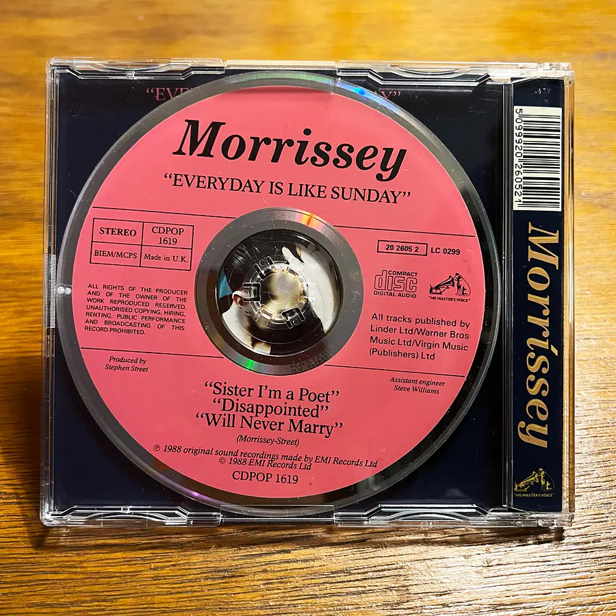 Morrissey - Everyday Is Like Sunday