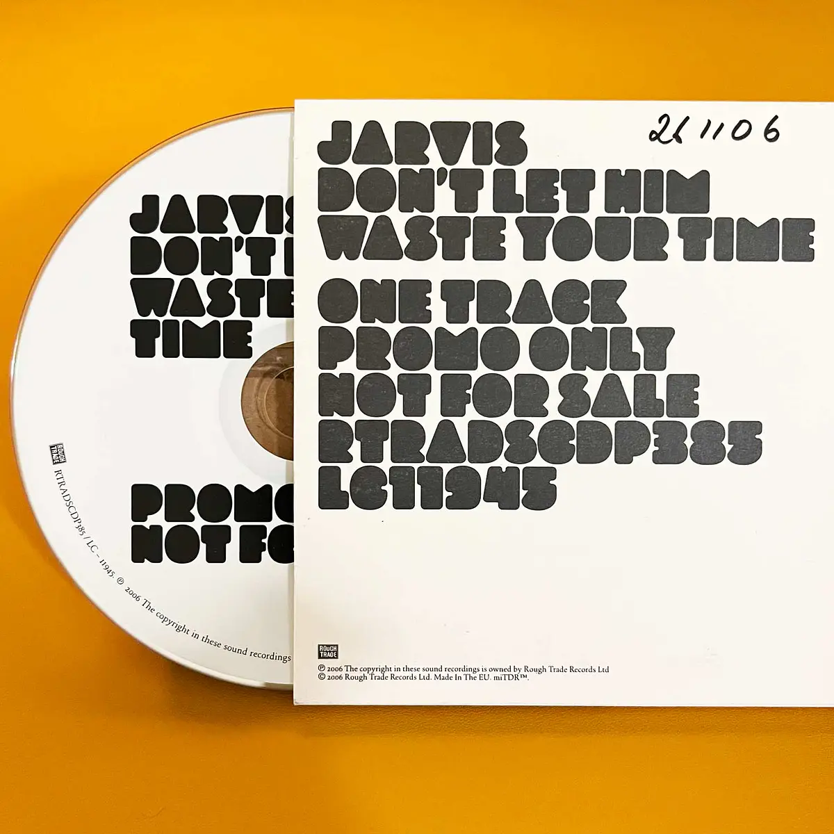 Jarvis - Don't Let Him Waste Your Time