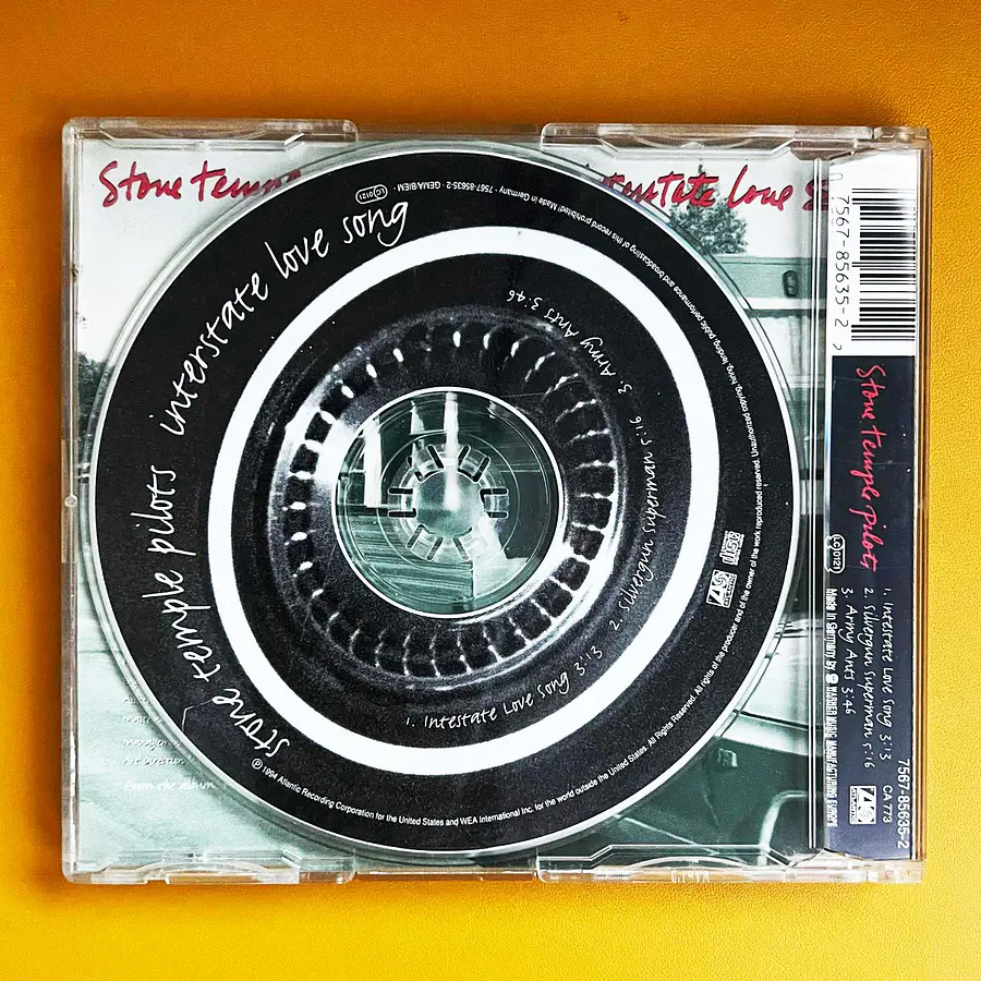 Stone Temple Pilots Interstate Love Song Single