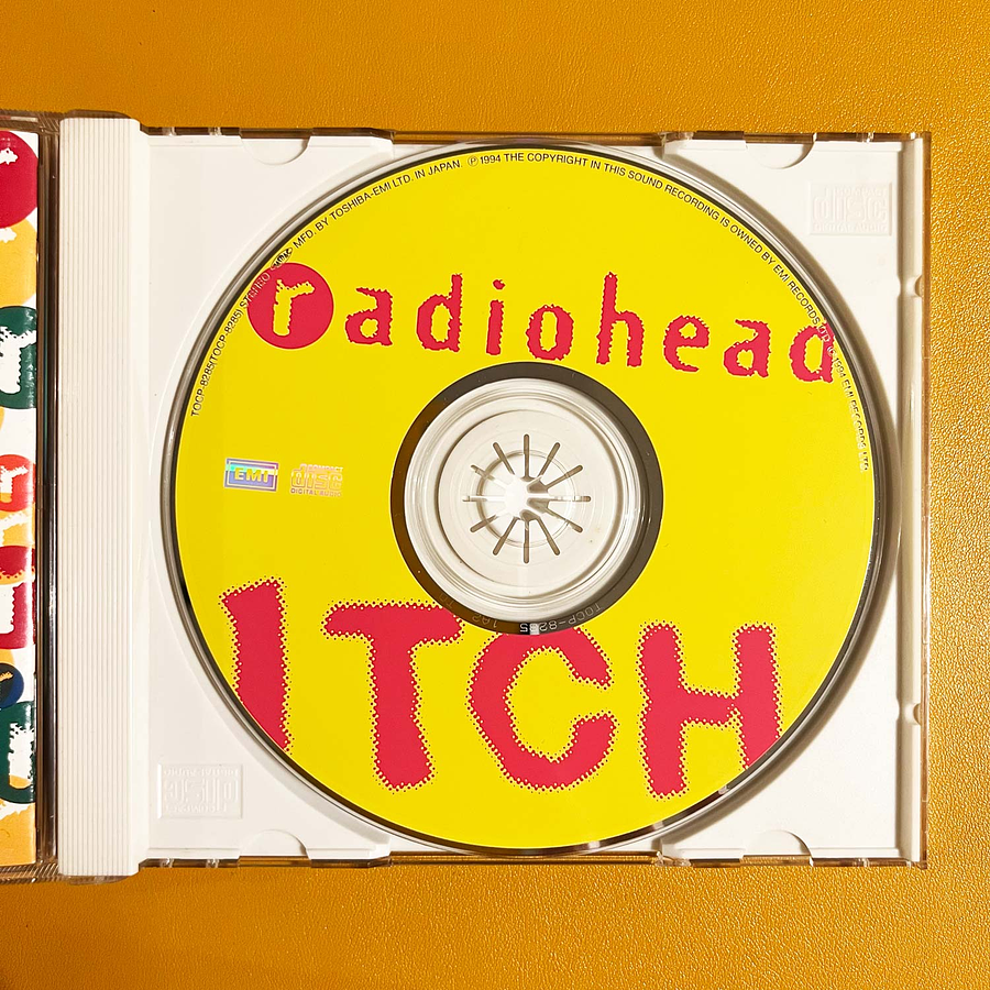 Radiohead - Itch - Japonés (Con obi)
