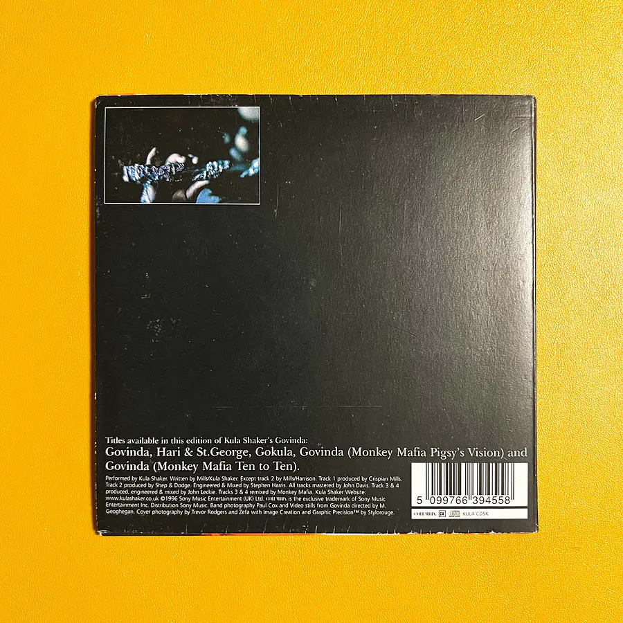 Kula Shaker - Govinda - Single + Poster