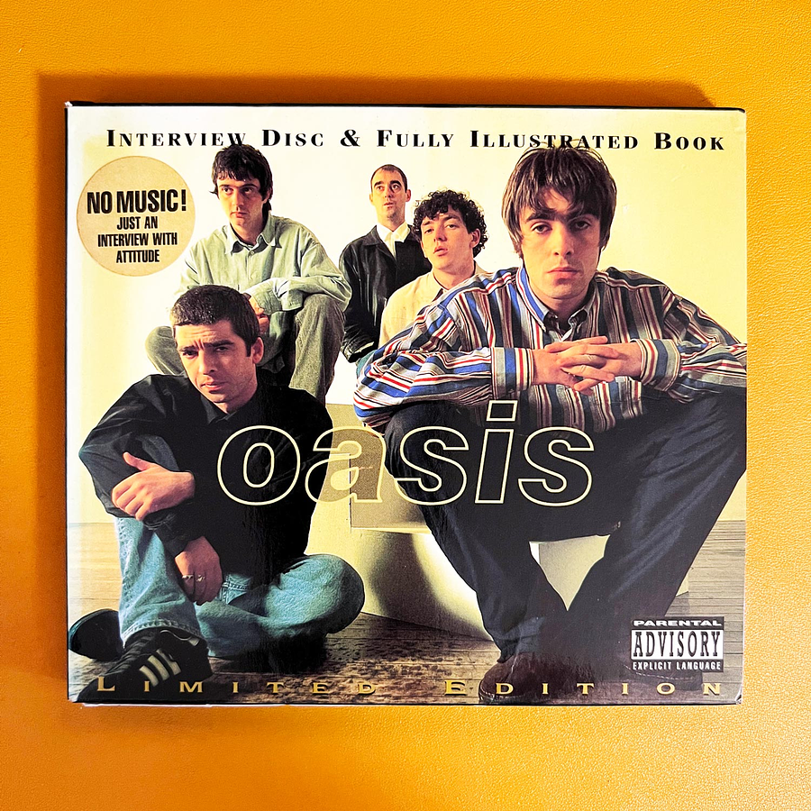 Oasis - Interview Disc & Fully Illustrated Book