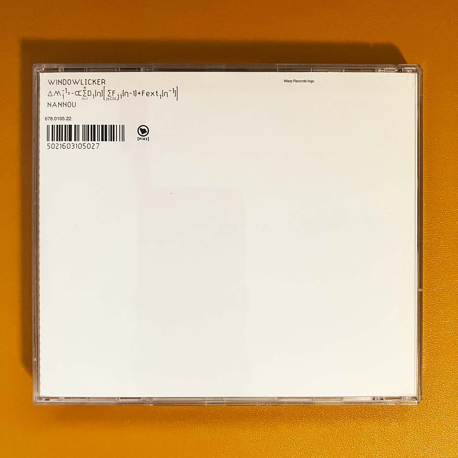 Aphex Twin - Windowlicker - Single