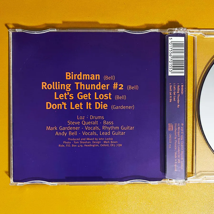 Ride - Birdman - Single