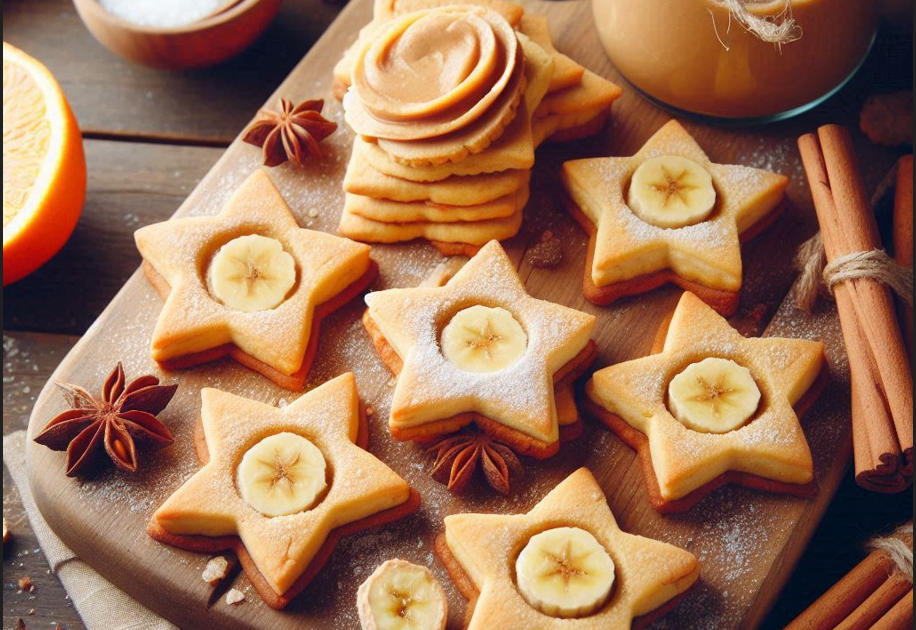 Receta de Galletas de Mantequilla de Maní con Plátano