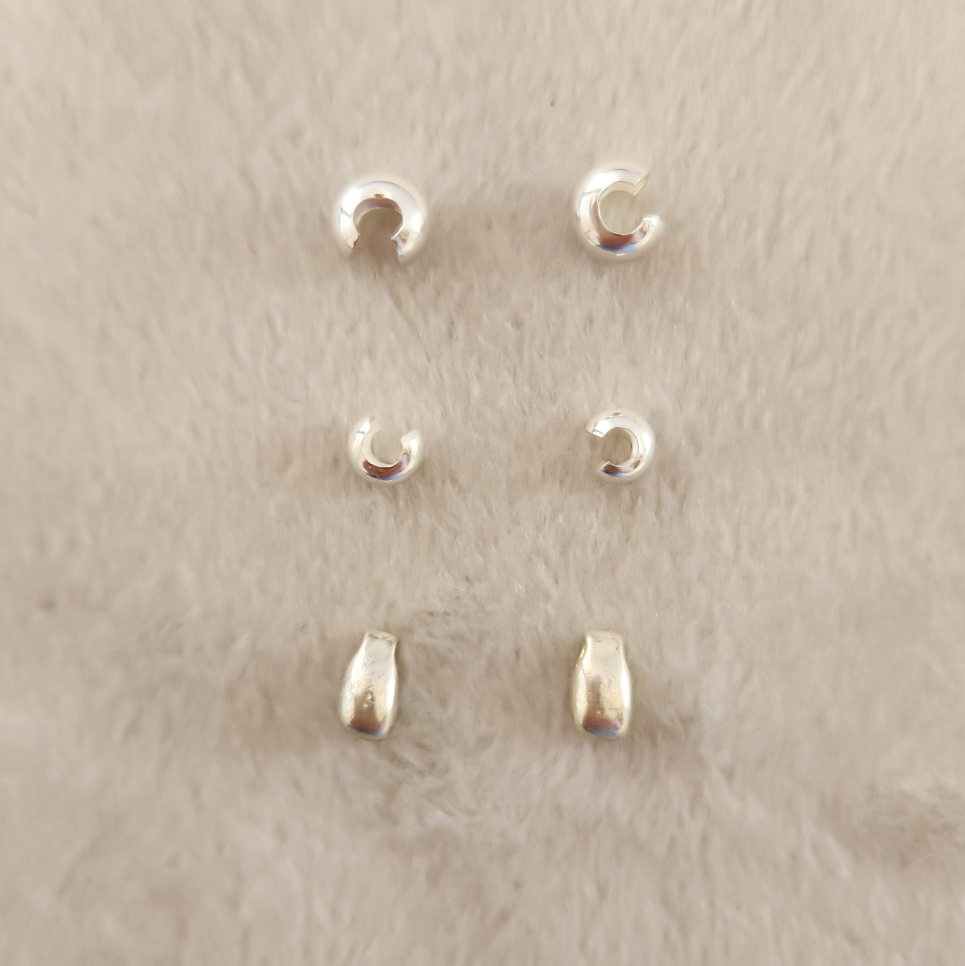 Pack Crimp Cover plata 925