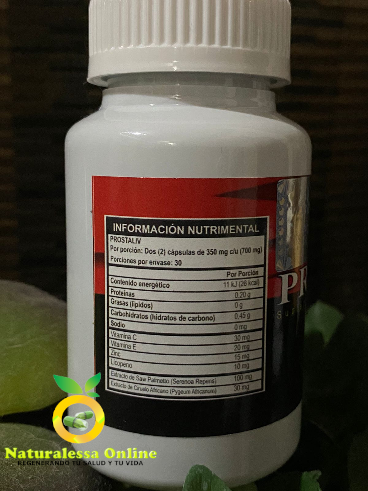 PACK 2 FRASCOS PROSTALIV 60 CAPSULAS + ESTIMULANTE 30 CAPSUL