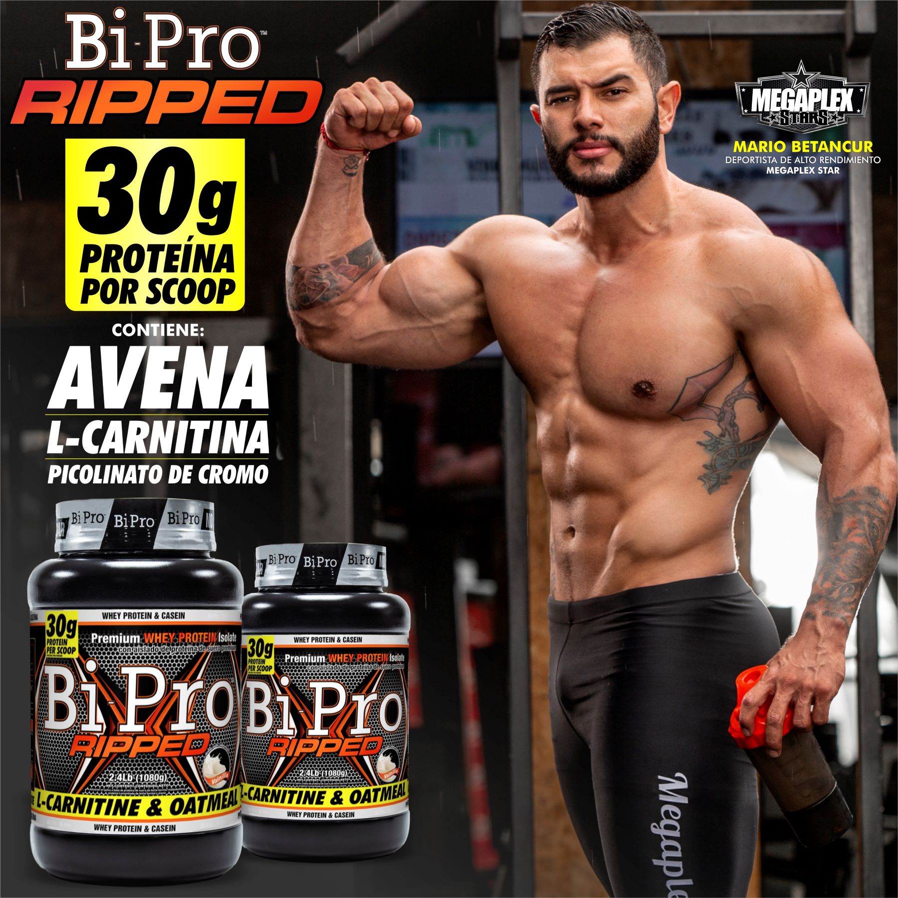 BiPro Ripped x 1080 gr Elite Nutrition