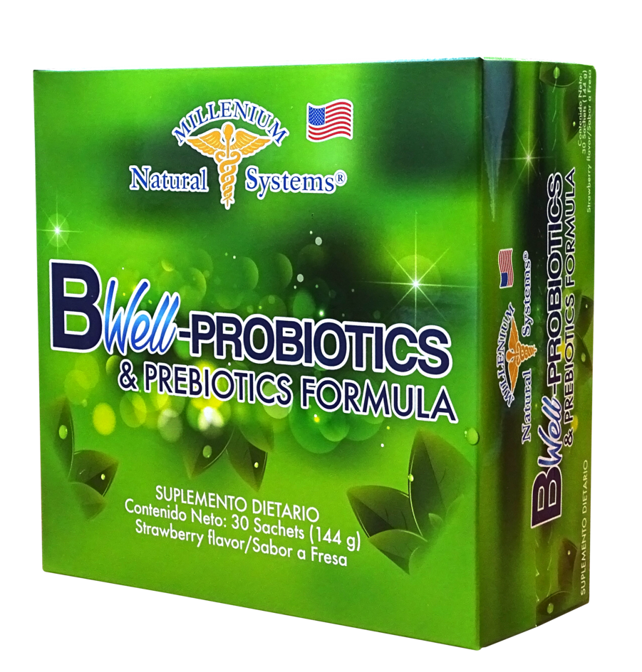 Bwell-Probiotics & Prebiotics Formula x 60 Sachets Na...