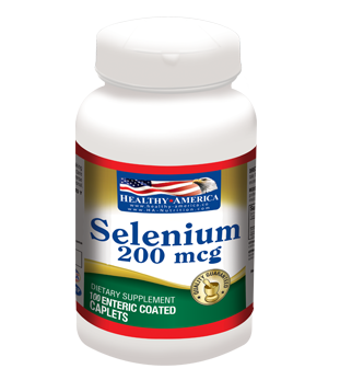 Selenium 200 Mg x 100 Tbls Healthy America