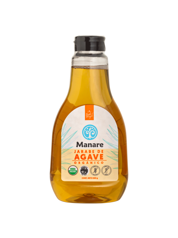 Jarabe de ágave 660 g. Manare