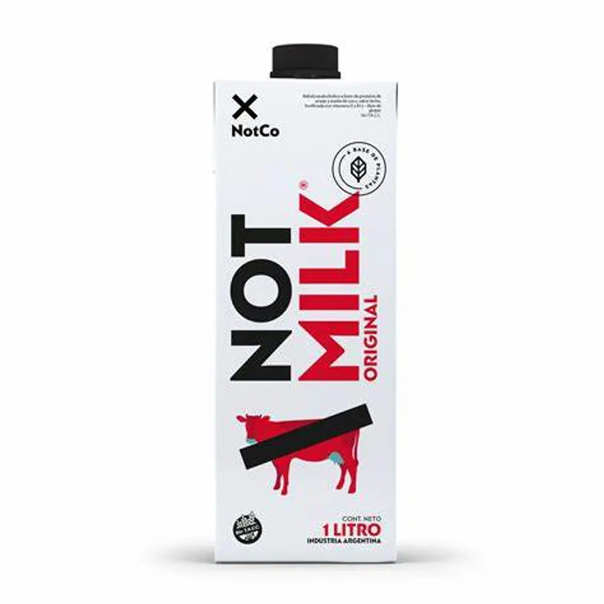 Bebida vegetal Not Milk original 1 L