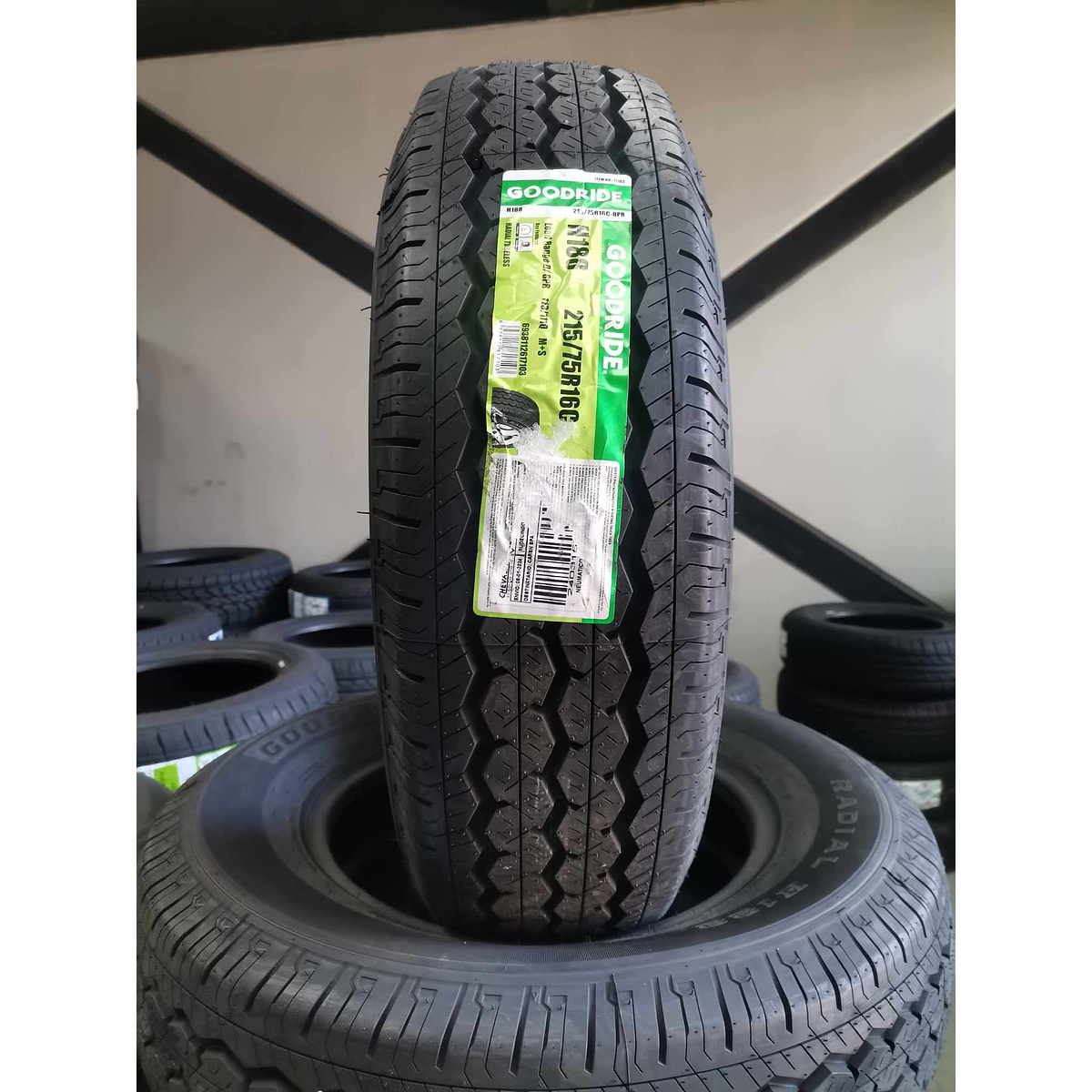 NEUMATICO 215/75R16C 8PR 113/111Q GOODRIDE H188