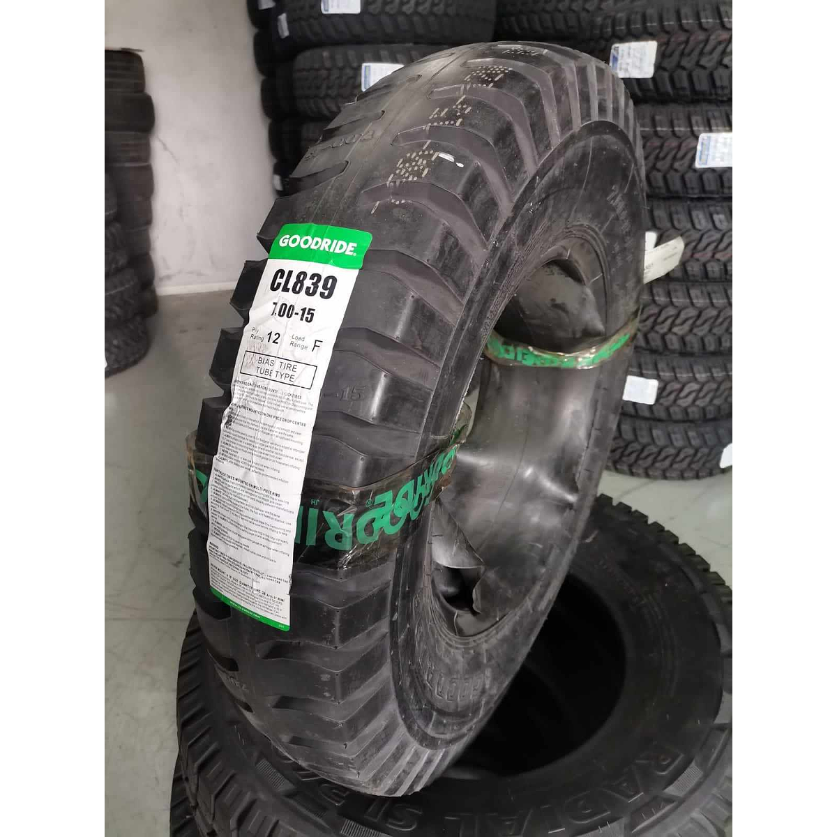 Neumático 7.00/15 10PR CL-839A GOODRIDE