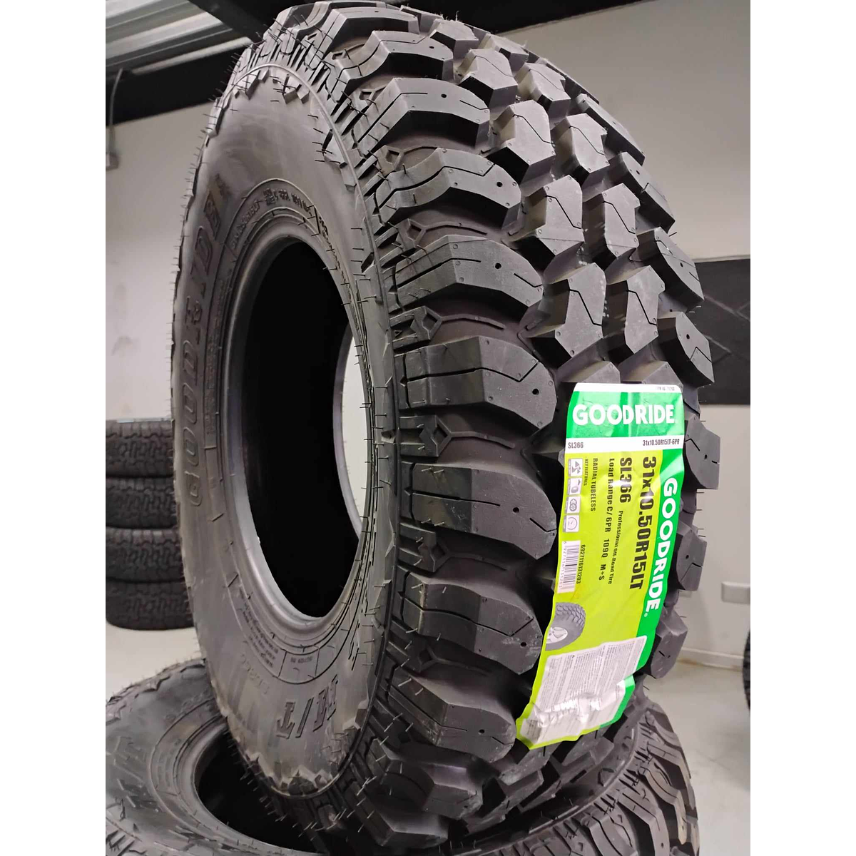 Neumático 31X10.50R15 6PR Goodride SL-366