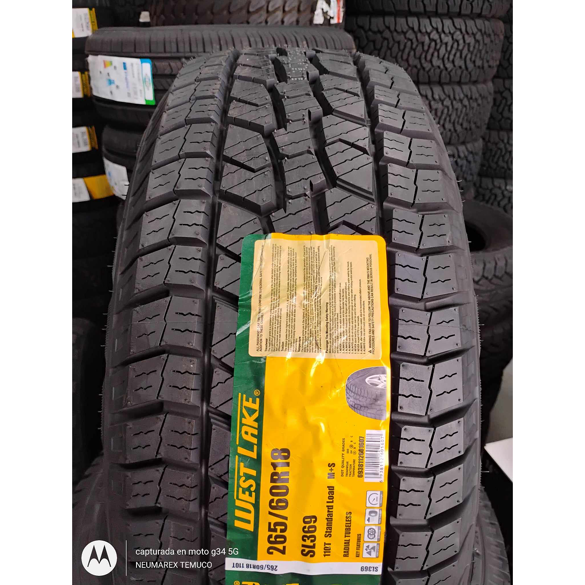 Neumático 265/60R18 Westlake SL369 110T