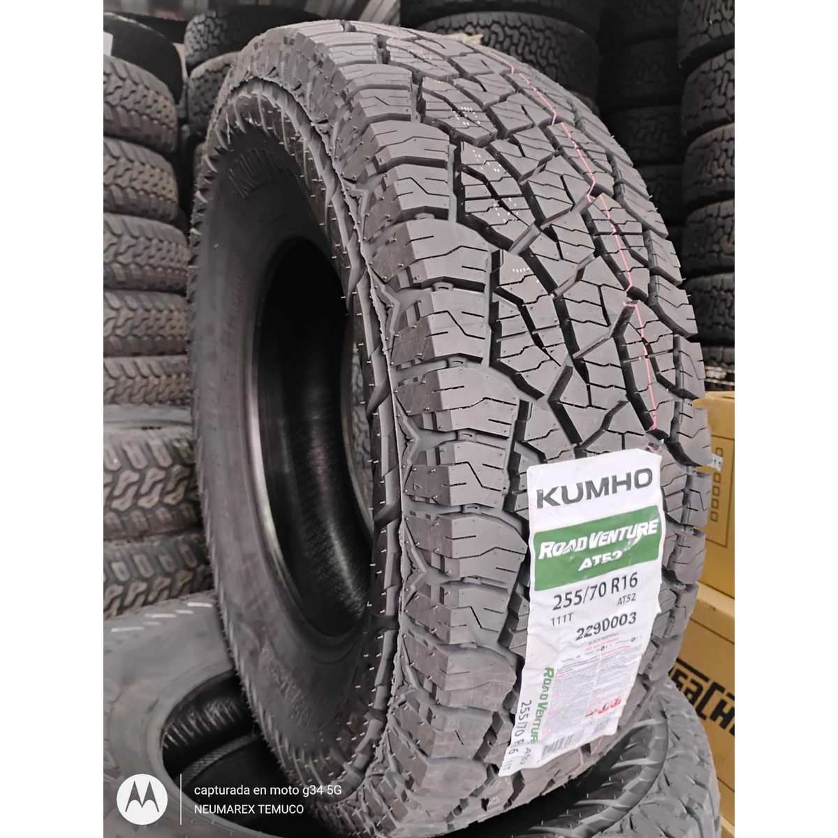 NEUMATICO 255/70R16 111T KUMHO ROAD VENTURE AT52
