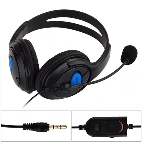 Audífonos Doble Gamer Para Ps4 Con Micrófono