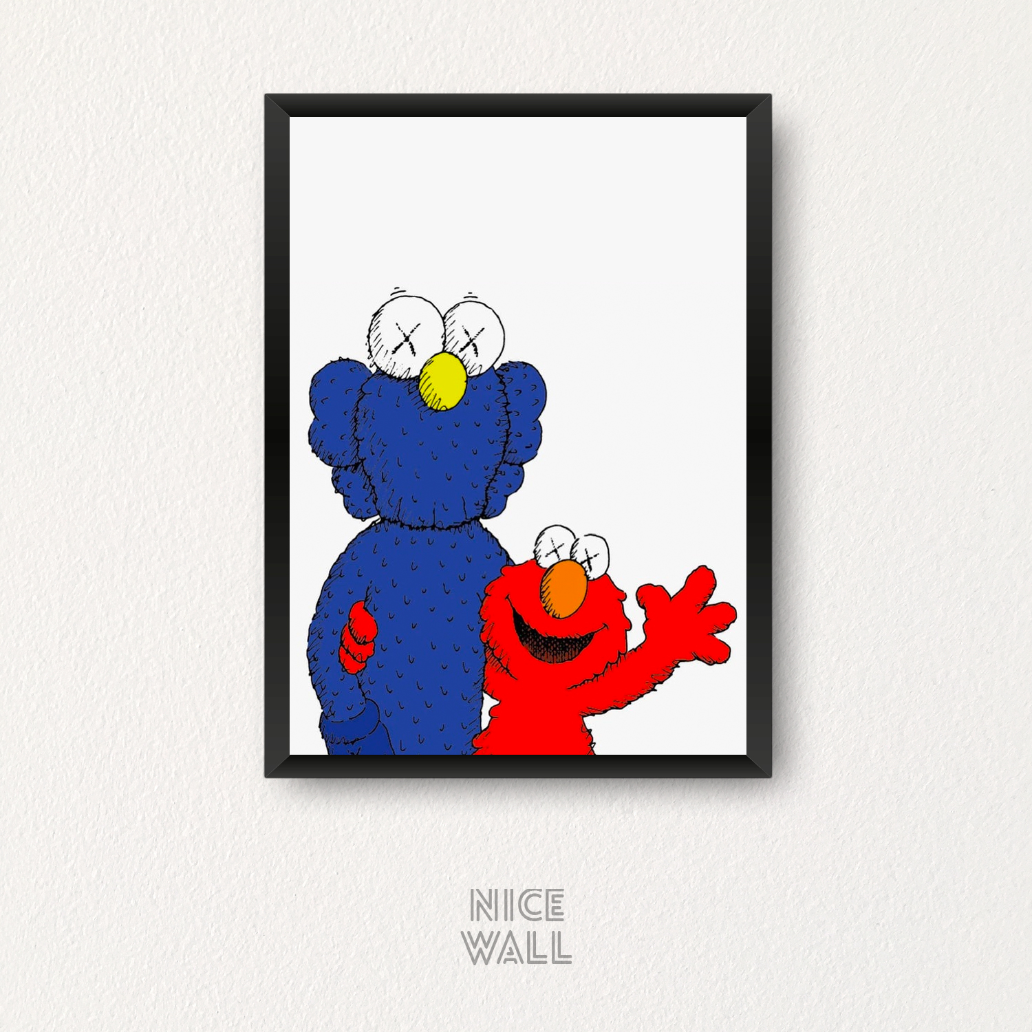 Cuadro Kaws sesame Friends | NiceWall