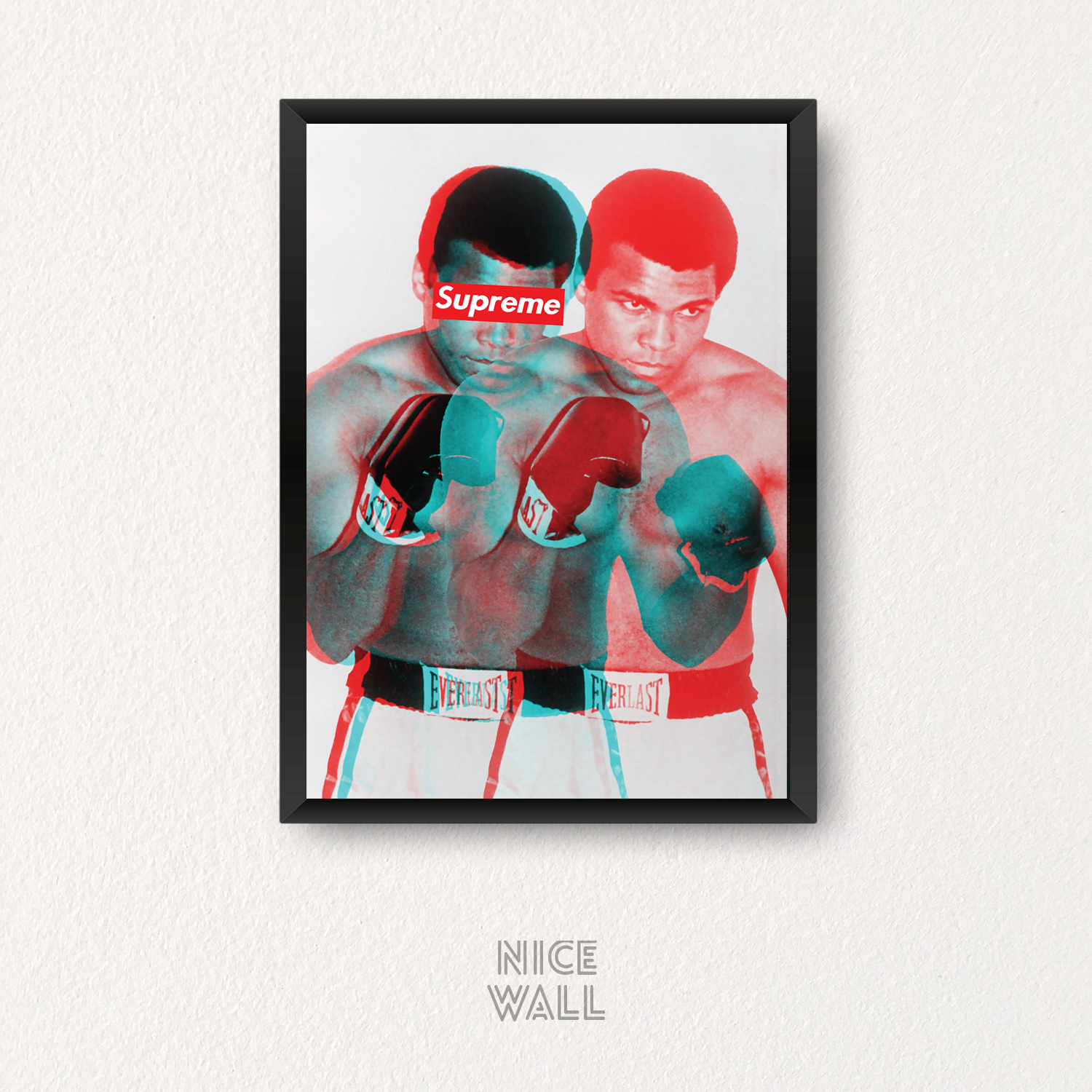Cuadro Supr Muhammad Ali 3D | NiceWall