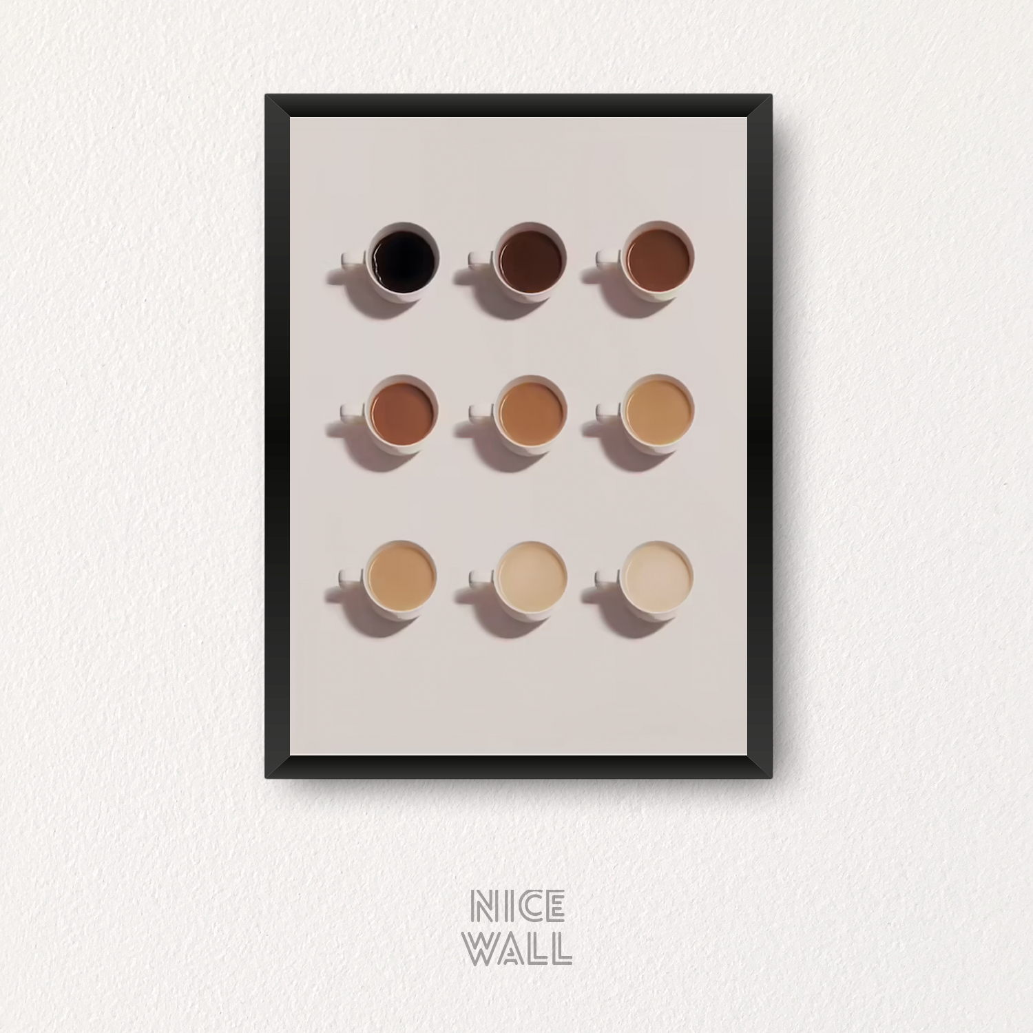 Cuadro Pantone Café | NiceWall