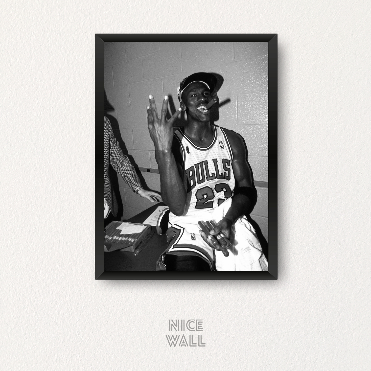 Cuadro Michael Jordan Campeón | NiceWall