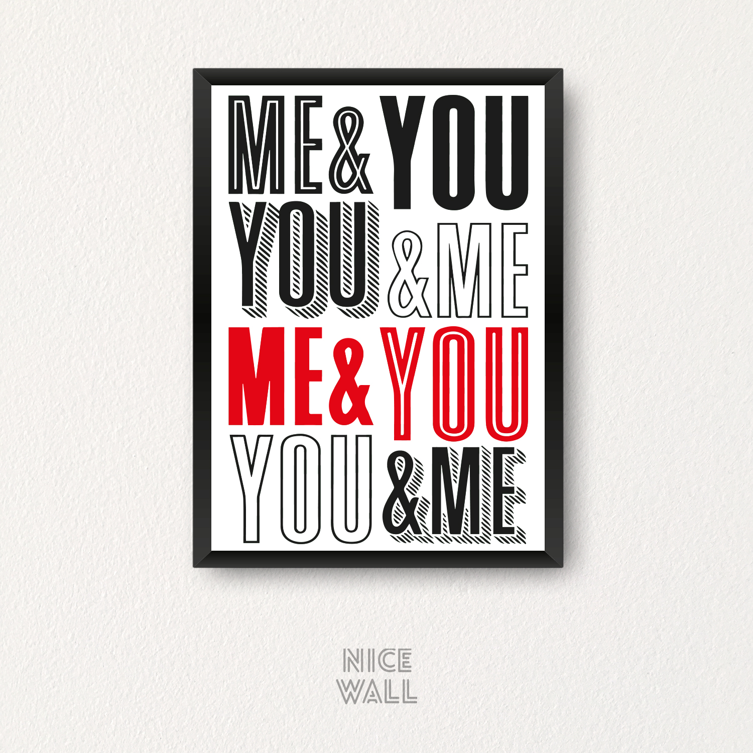 Cuadro Me & You | NiceWall