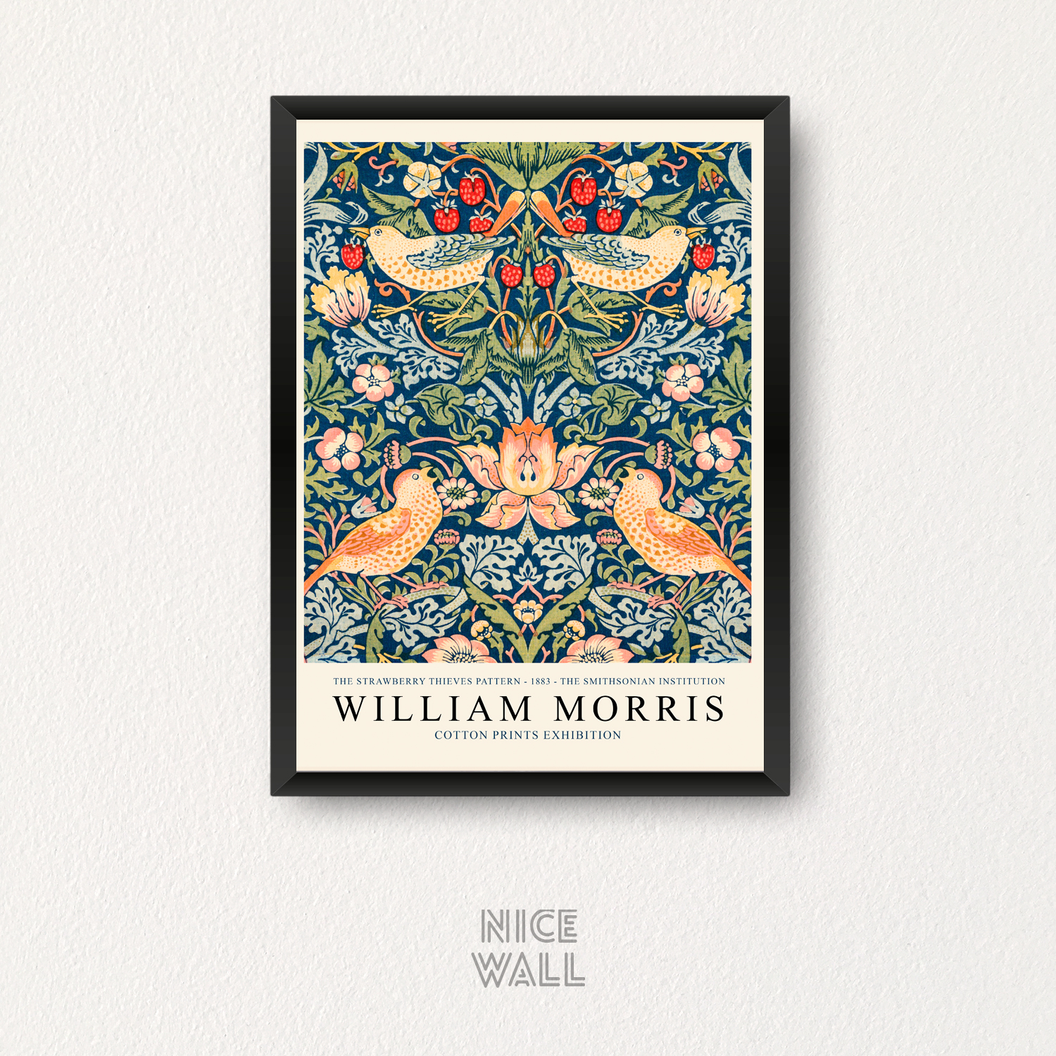Cuadro William Morris Flowers & Birds | NiceWall