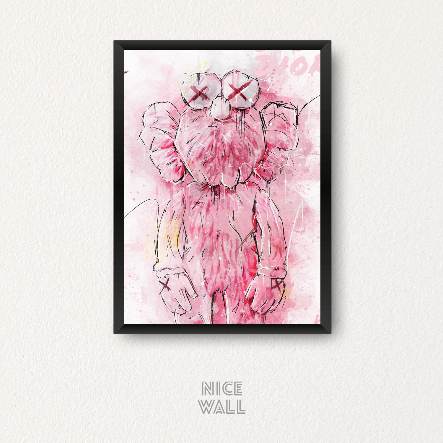 Cuadro Kaws Street Art Uno | NiceWall