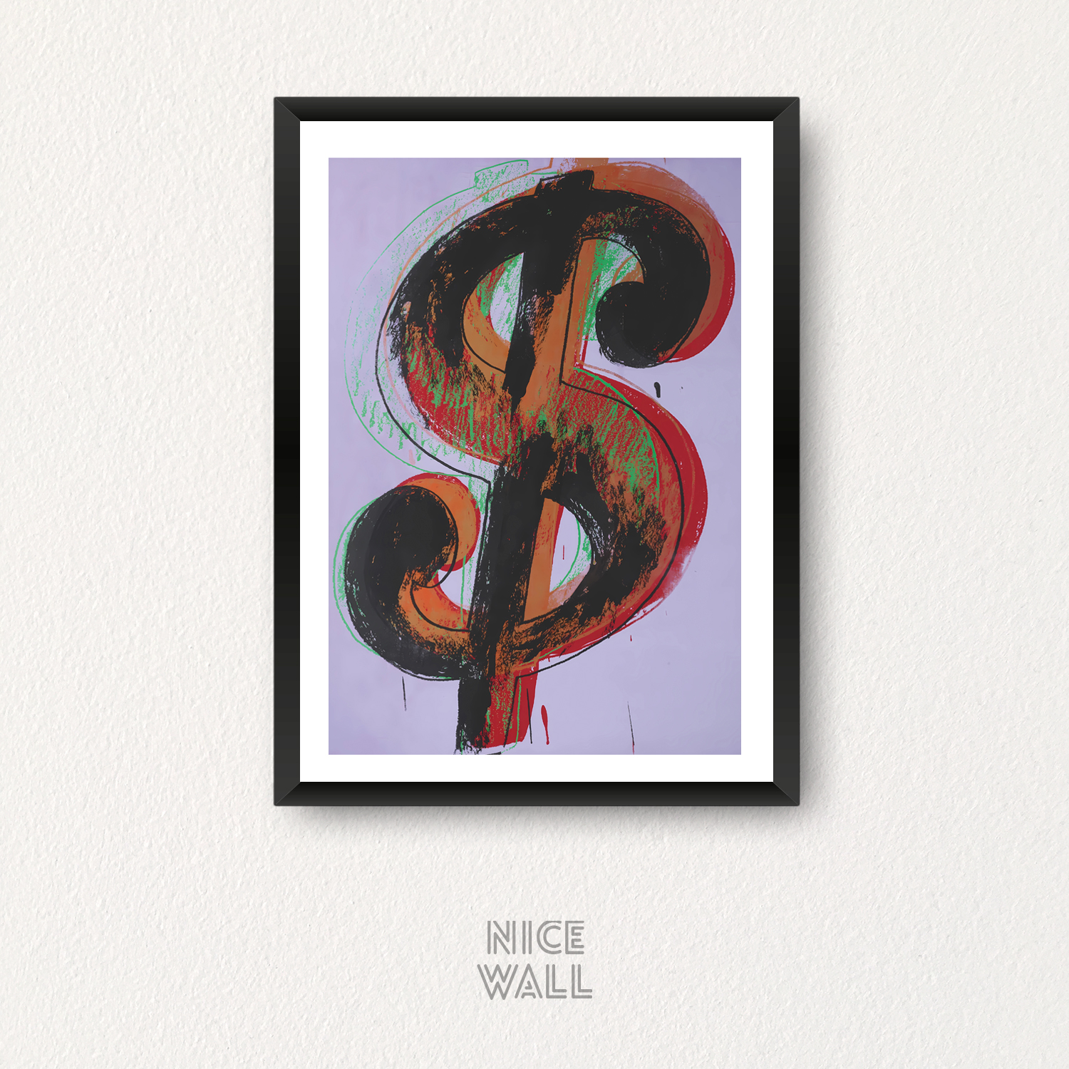 Cuadro Signo Dólar x Warhol | NiceWall