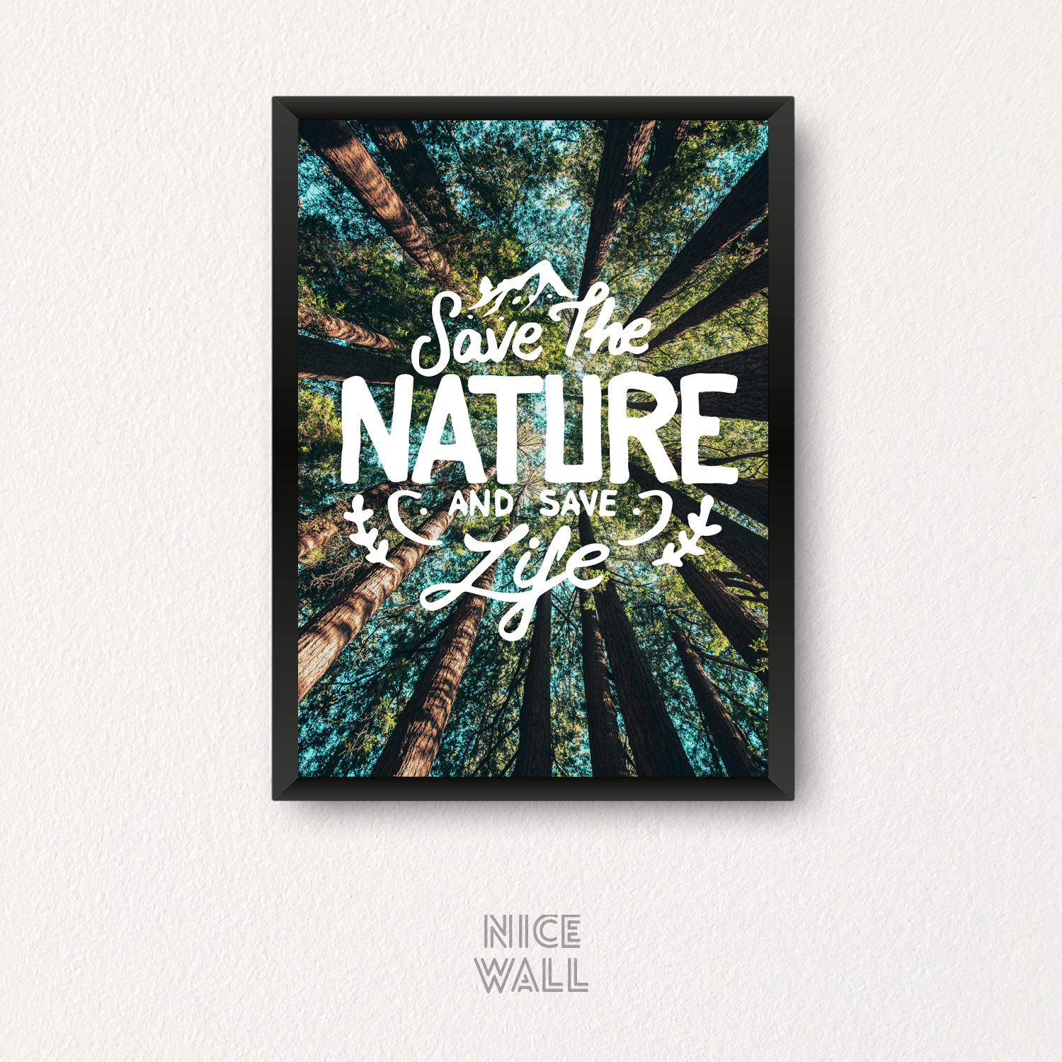 Cuadro Save The Life And Save Life | NiceWall