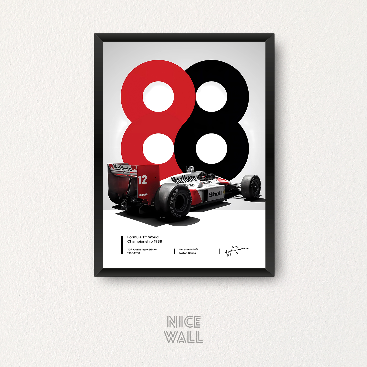 Cuadro Formula 1 World Championship 1988 | NiceWall