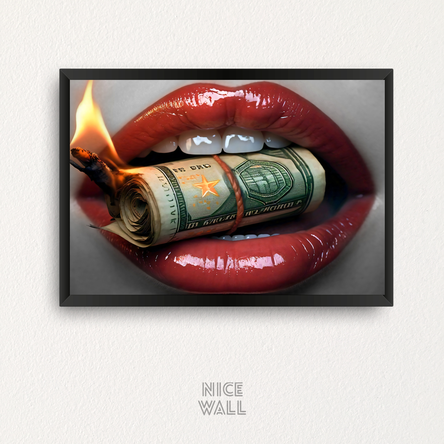 Cuadro Money burning | NiceWall