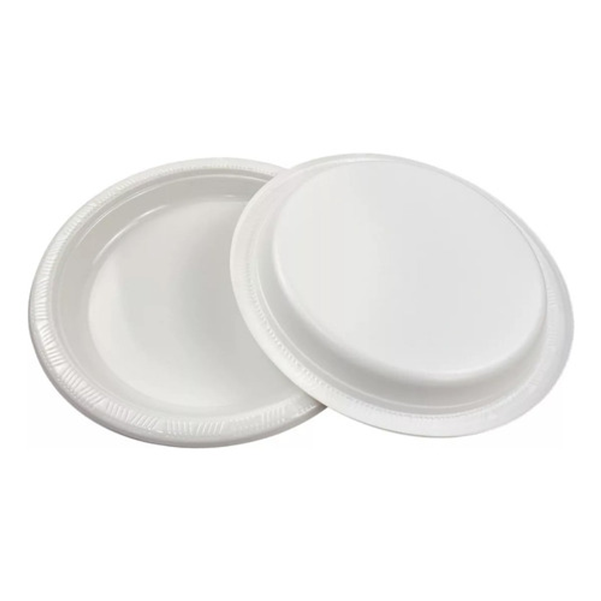 Pack 10 Platos Plásticos Desechable Cumpleaños Fiestas 23cm | PCZ MARKET