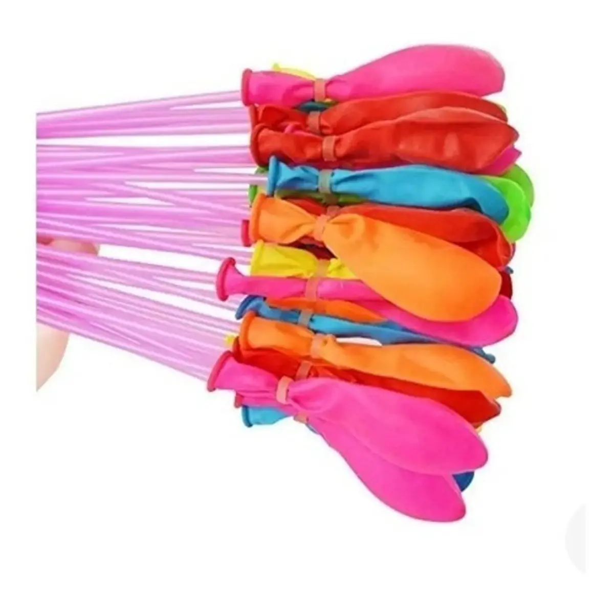 Bombitas De Agua 111 Globos De Colores Más Adaptador Llenado | PCZ MARKET