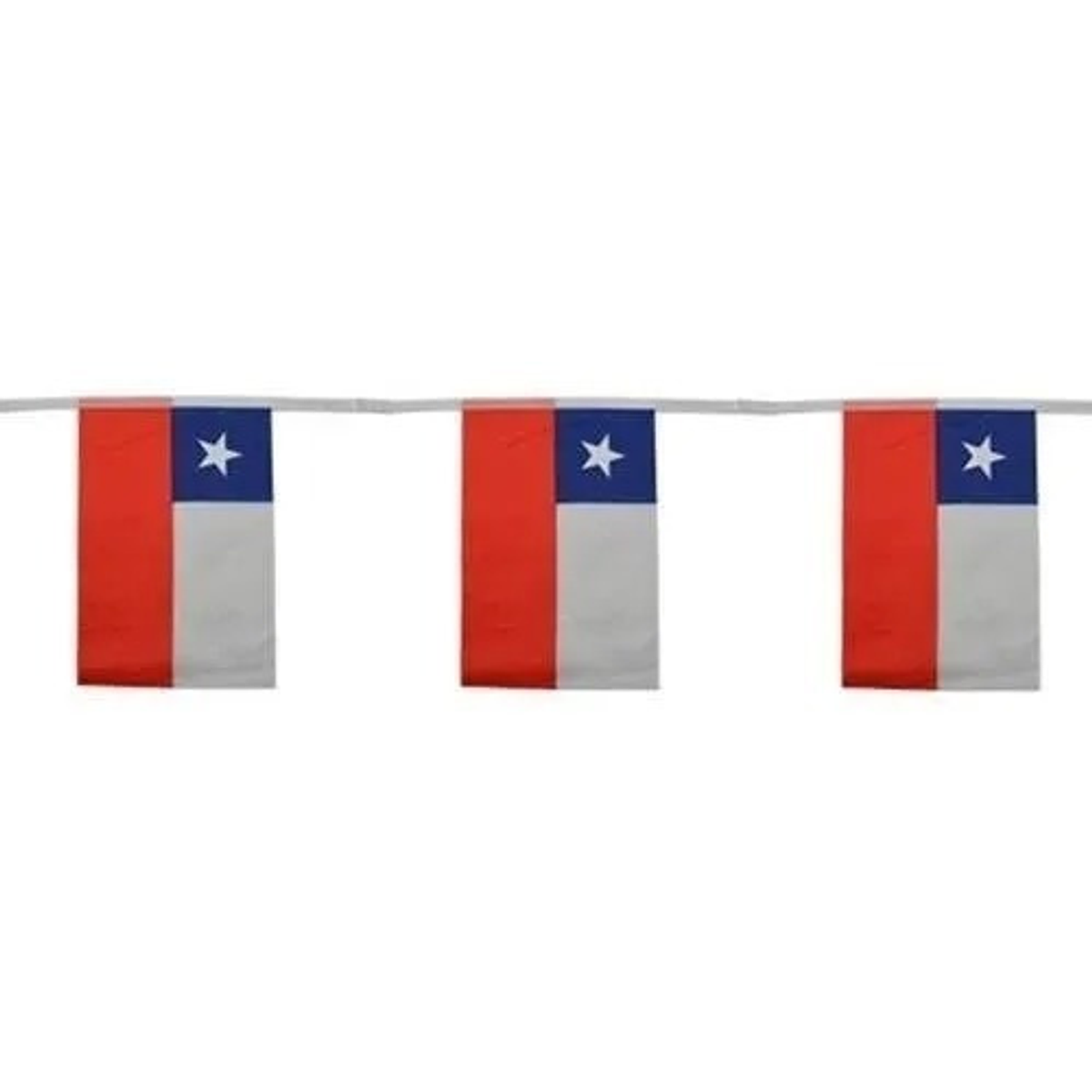 Guirnaldas Banderas Chilenas Fiestas Patrias 20x28 Cm | PCZ MARKET