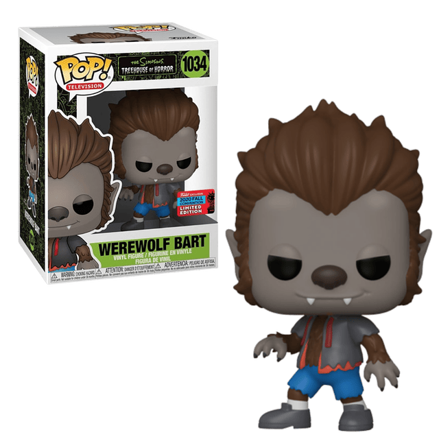 Funko Pop! WEREWOLF BART The Simpsons 1034 | Nighty-Night
