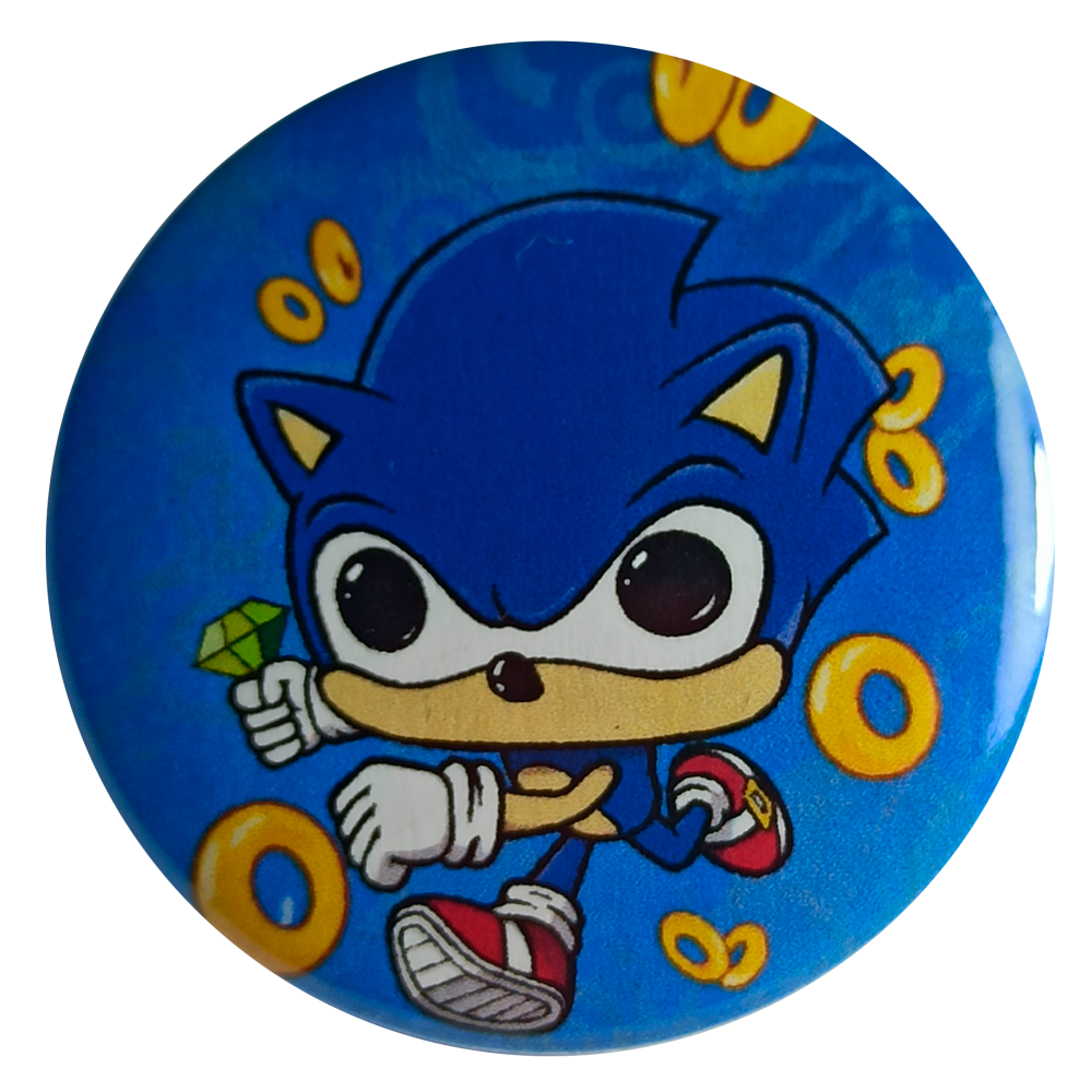 Botón Pinback SONIC THE HEDGEHOG | Nighty-Night