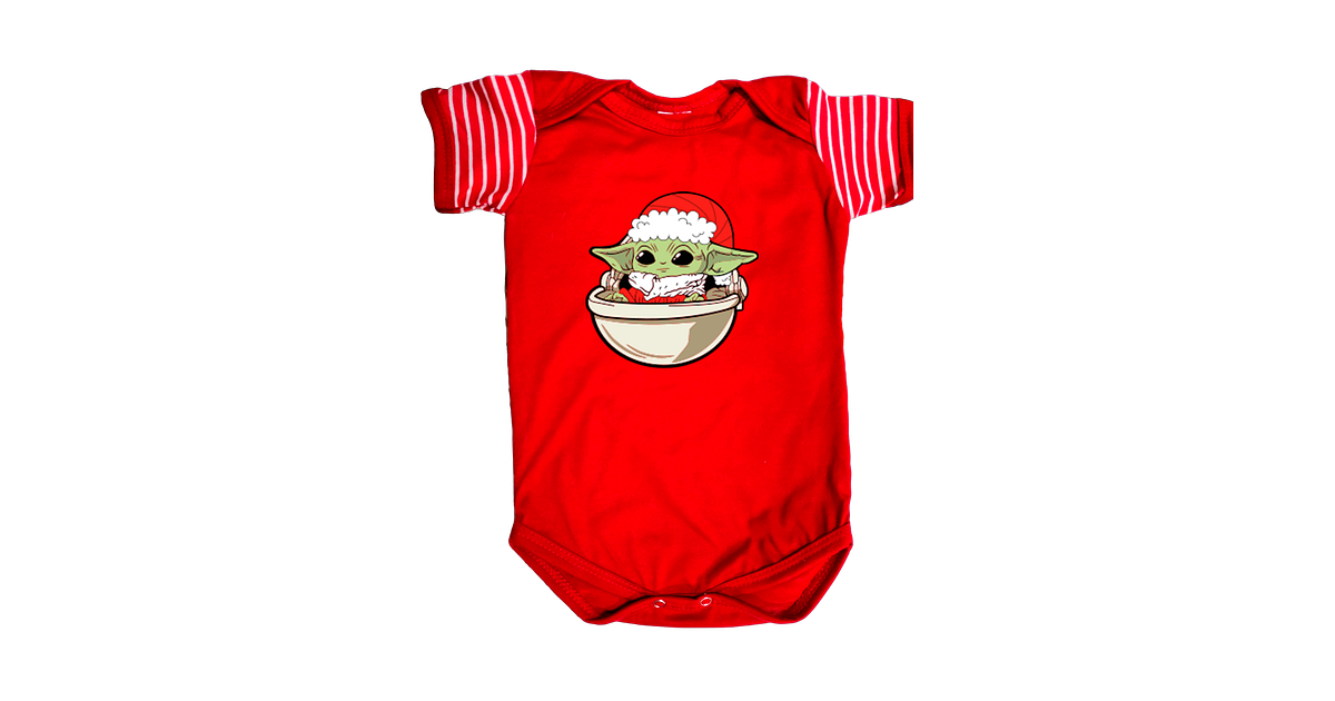 Body Para Bebé GROGU Star Wars Navidad | Nighty-Night