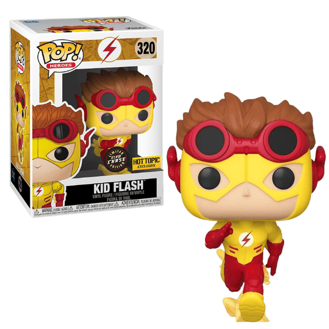 Funko Pop! KID FLASH 320 Hot Topic CHASE | Nighty-Night