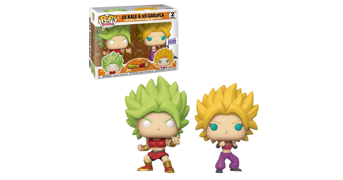 Funko Pop! SS KALE & SS CAULIFLA 2 Pack DBS | Night...