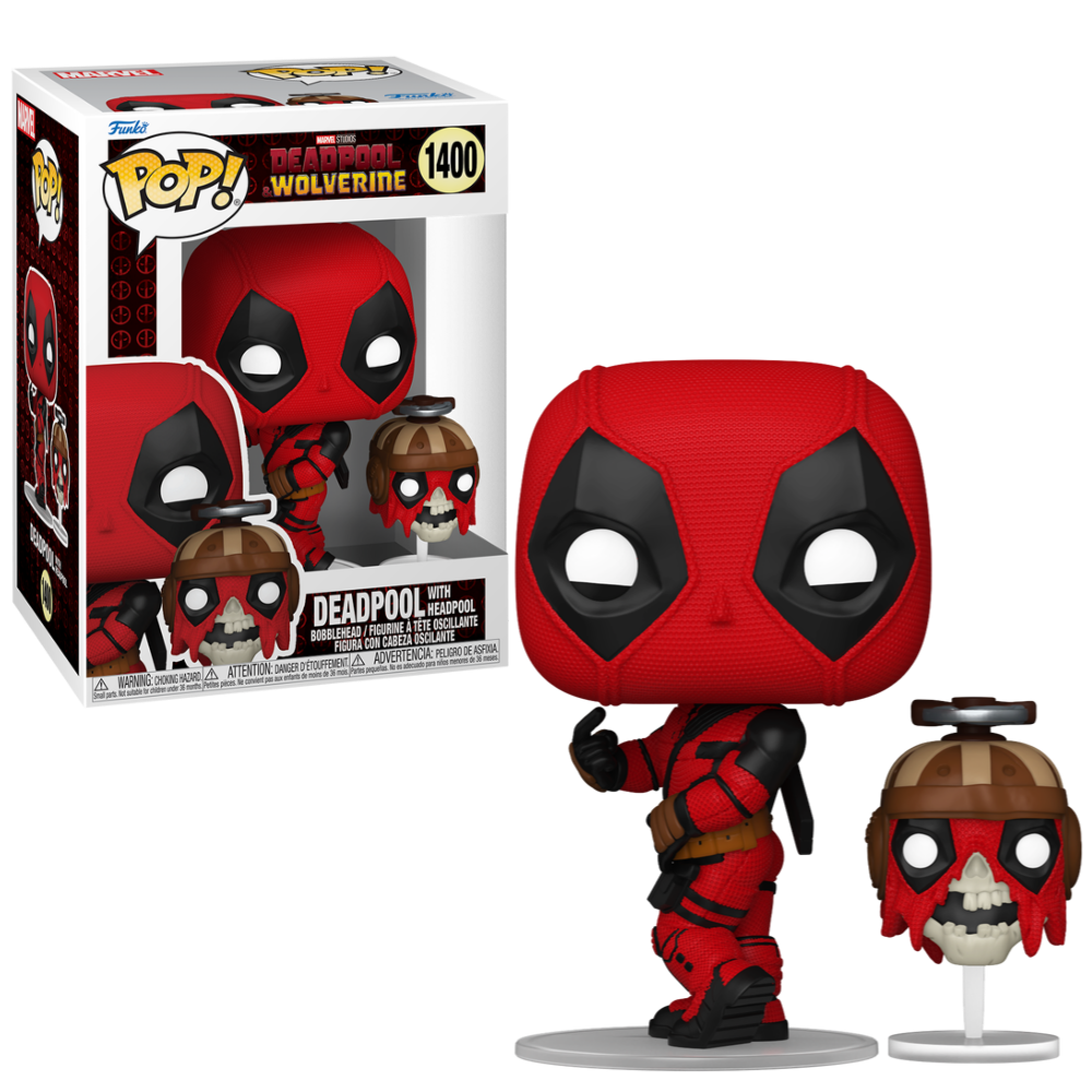 Funko Pop DEADPOOL WITH HEADPOOL 1400 | Nighty-Night