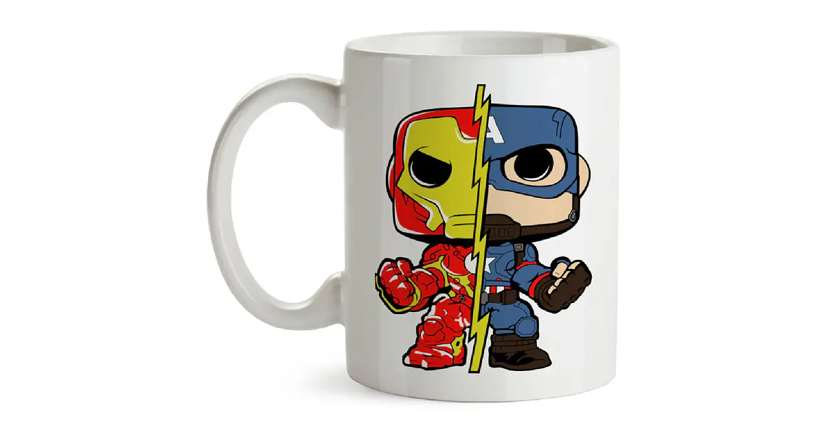 ☕ Mug Civil War Marvel | Nighty-Night