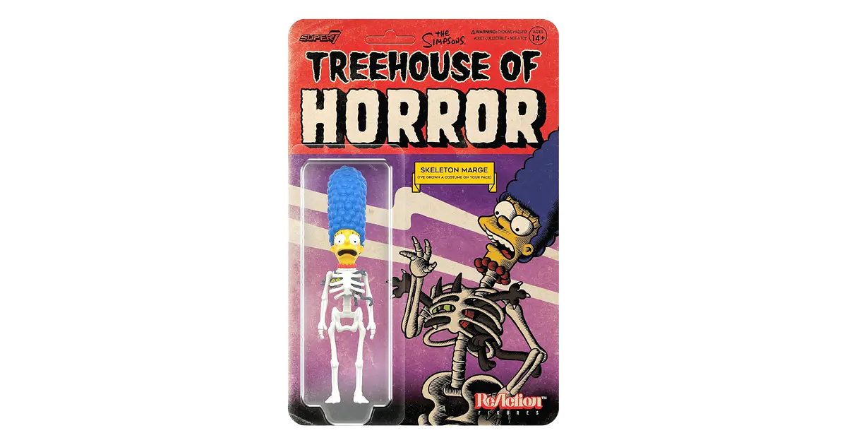 Super7 SKELETON MARGE The Simpsons | Nighty-Night