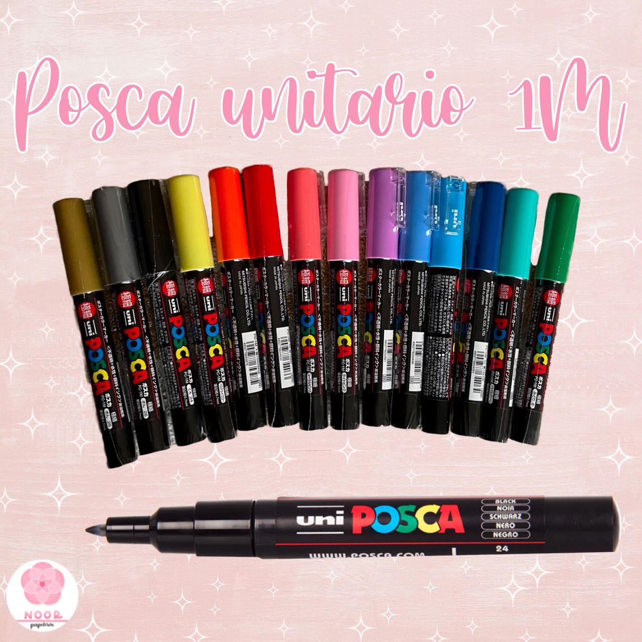 Posca 1M por unidad